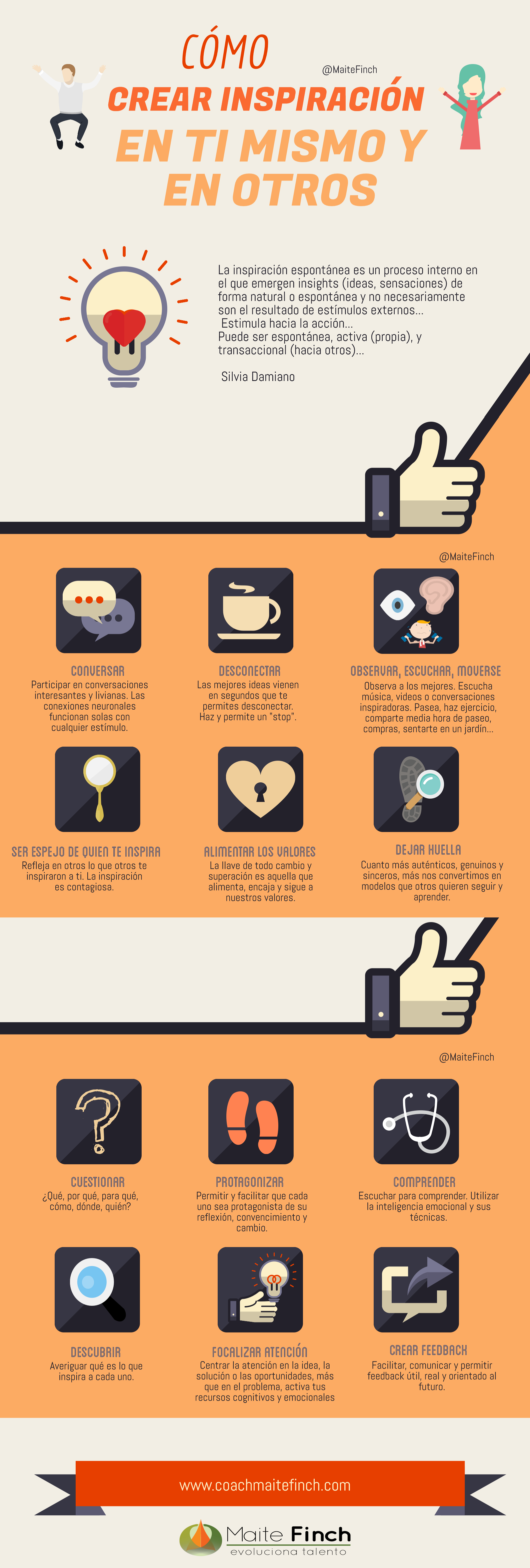 12 formas de inspirarse e inspirar a otros - Coach Maite Finch